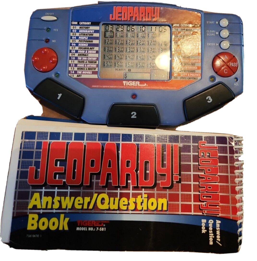 Tiger Electronics Handheld Jeopardy