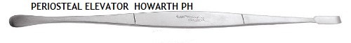 DENTAL INSTRUMENT ORAL SURGERY PERIOSTEAL ELEVATOR HOWARTH PH Quality ...