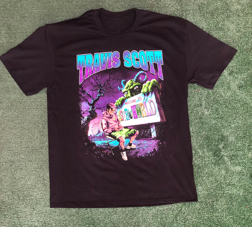 Travis Scott Gift For Fans Black T-Shirt Cotton All Size S-345XL HRS78 ...