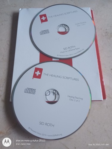 2014 HEALING SCRIPTURES SID ROTH 2-DISC*ONLY CD AUDIOBOOK SET *NO BOOK ...