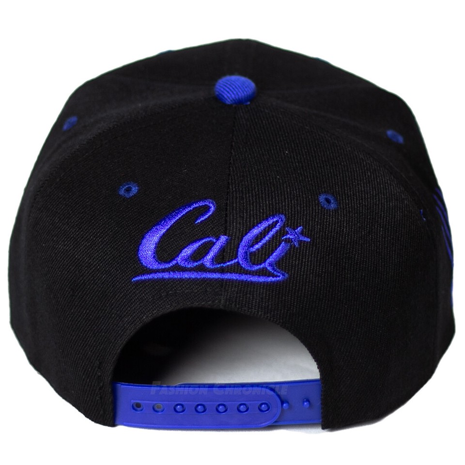 Baseball Cap Snapback Adjustable Flat Bill Cali Bear Bandana Paisley ...