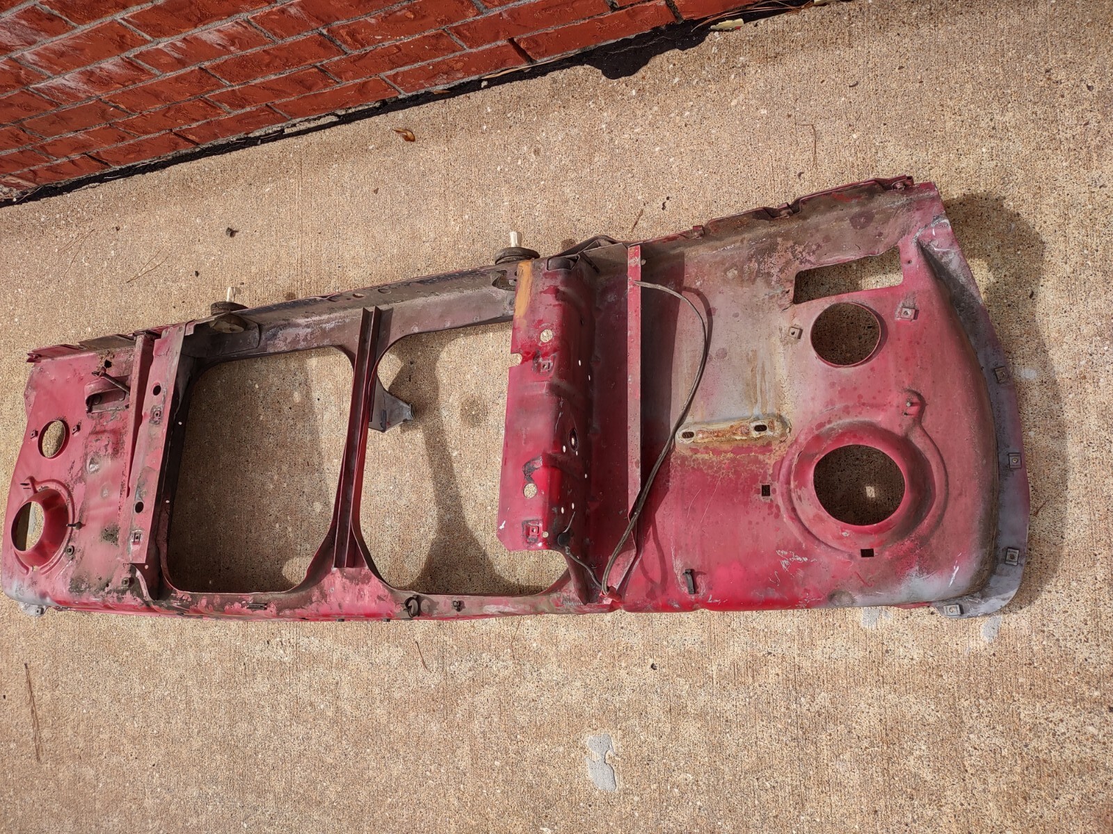 1986-1990 DODGE RAMCHARGER D150,D250 Radiator TRUCK Core Support OEM | eBay