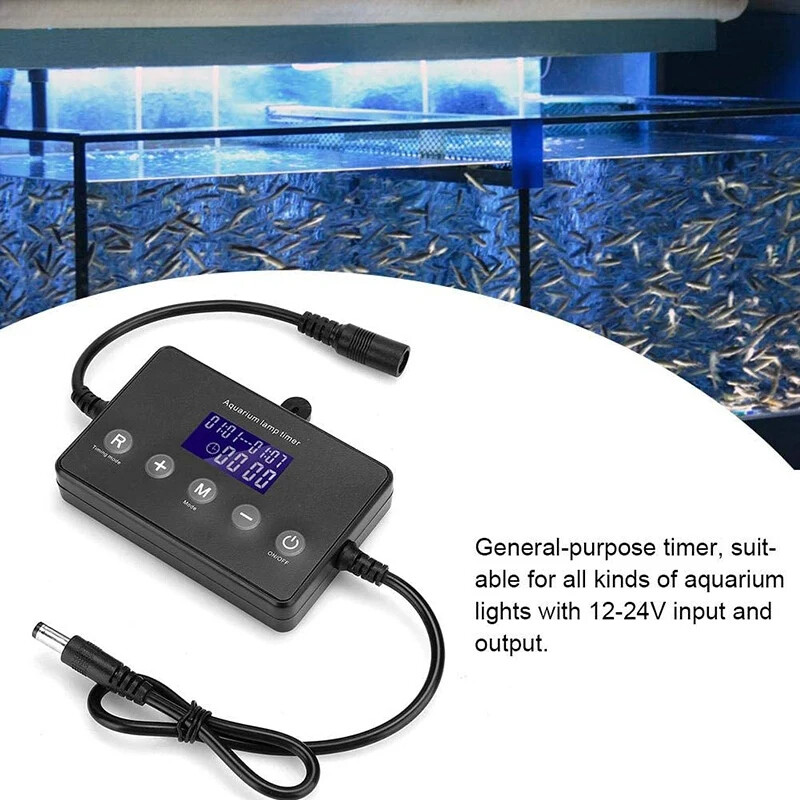 Aquarium LED Light Dimmer Timer Controller Fish Tank Sunrise Sunset ...