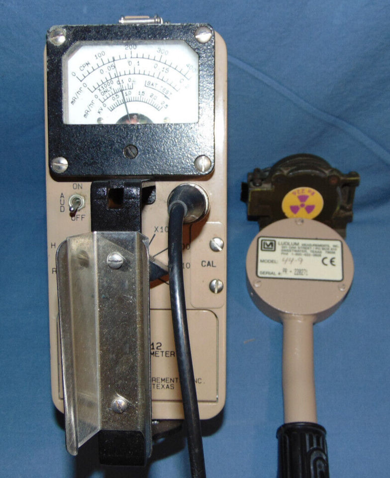 Ludlum 12 w/44-9 Radiation Meter Geiger | eBay