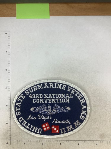 US NAVY US SUBMARINE VETERANS WW2 43rd NATIONAL CONVENTION LAS VEGAS NV ...