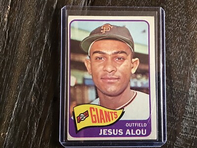 1965 Topps - High # #545 Jesus Alou Short Print | eBay
