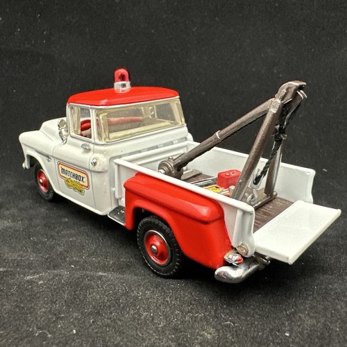 Matchbox 55 1955 Chevy 3100 Tow Truck Mattel Exclusive Chevrolet ...
