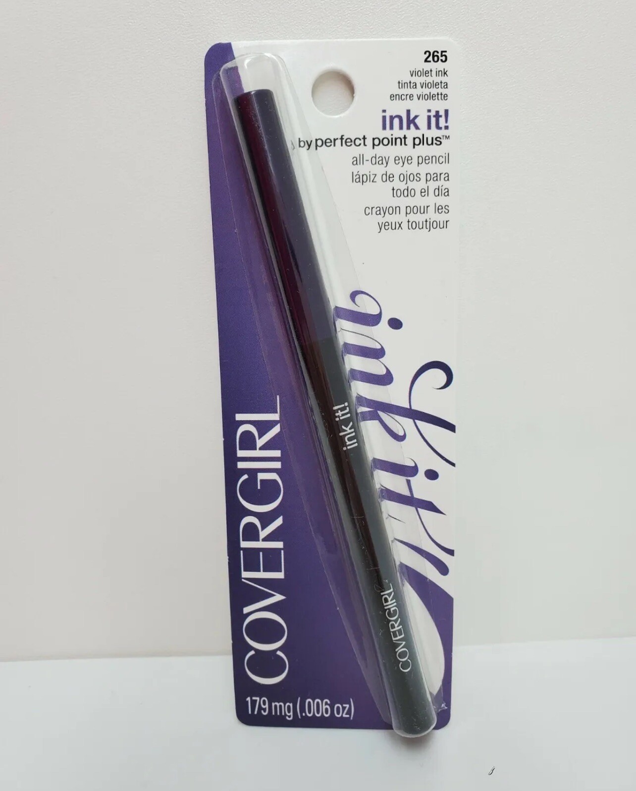 Cover Girl Ink It! Perfect Point Plus Eye Pencil All-Day Liner ~Violet ...