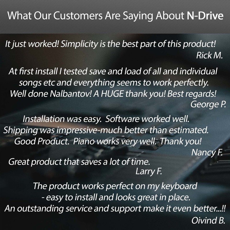 Floppy Disk USB Emulator N-Drive 1000 for PianoDisc PDS128 and PDS128 ...