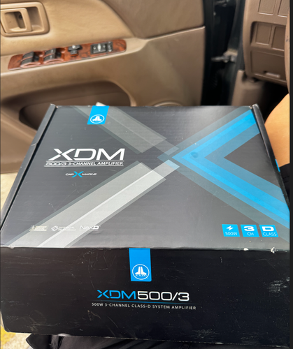JL Audio XDM 500/3 3-channel amplifier | eBay