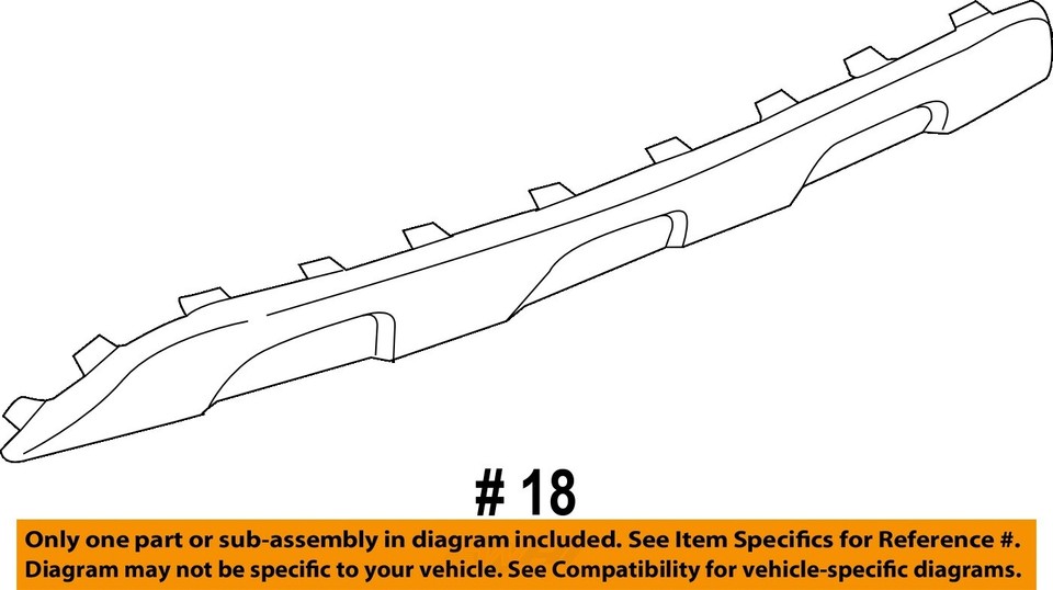 GM OEM 17-22 Trax Rear Bumper Bumper Components-Skid Plate 42533011 | eBay