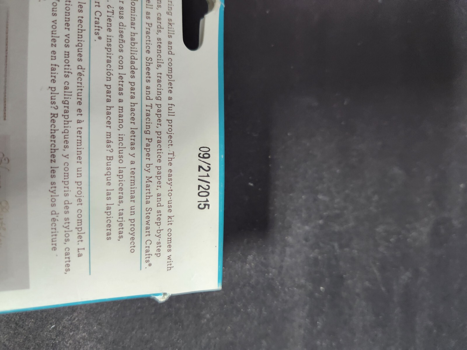 Martha Stewart Calligraphy Handwriting Kit Makes 12 Cards Still In ...