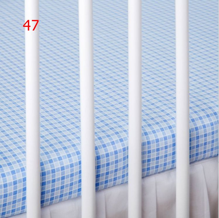 100% COTTON COT BED FITTED SHEET 70x140 COVER PRINTED PATTERNED COLOUR ...