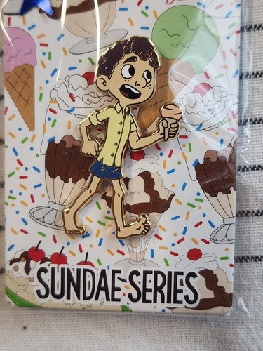 DSSH DSF Pixar Pin Trader Delight PTD Luca Pin Ice Cream Sundae | eBay