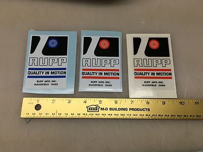 Rupp decal minibike mini bike gokart go kart cart | eBay