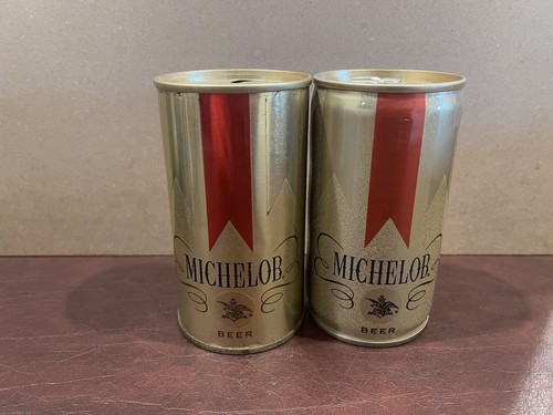 Michelob beer cans - Anheuser-Busch, St. Louis, MO. 2 different SS and ...