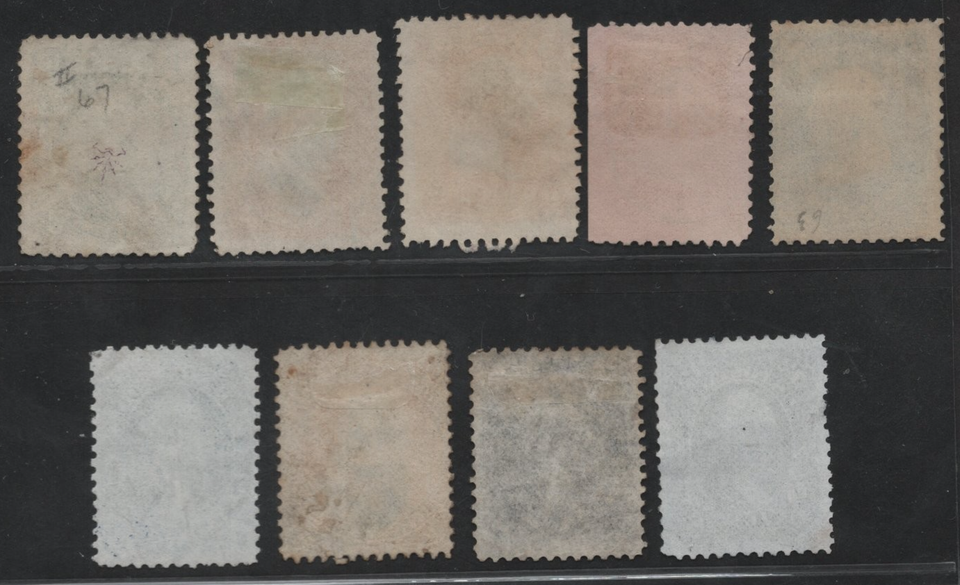 US 1861-1862 SCOTT #63, 68-72 TO 90¢ & 3 DIFFERENT COLORS OF THE 3¢ | eBay
