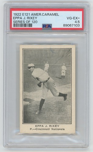 1922 E121 Series 120 Eppa Rixey PSA 4.5 697256 | eBay