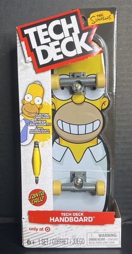 Tech Deck 2025 Handboard The Simpson Homer Santa Cruz 11.5 Inch Board ...