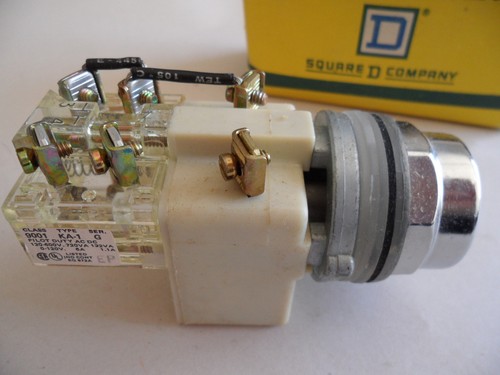 Square D 9001KM1 Pilot Light Push To Test Transformer 110-120V Type KA ...