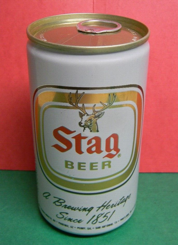 VINTAGE STAG DEER BEER CAN G. HEILEMAN LA CROSSE WISCONSIN TX AZ MI WA ...