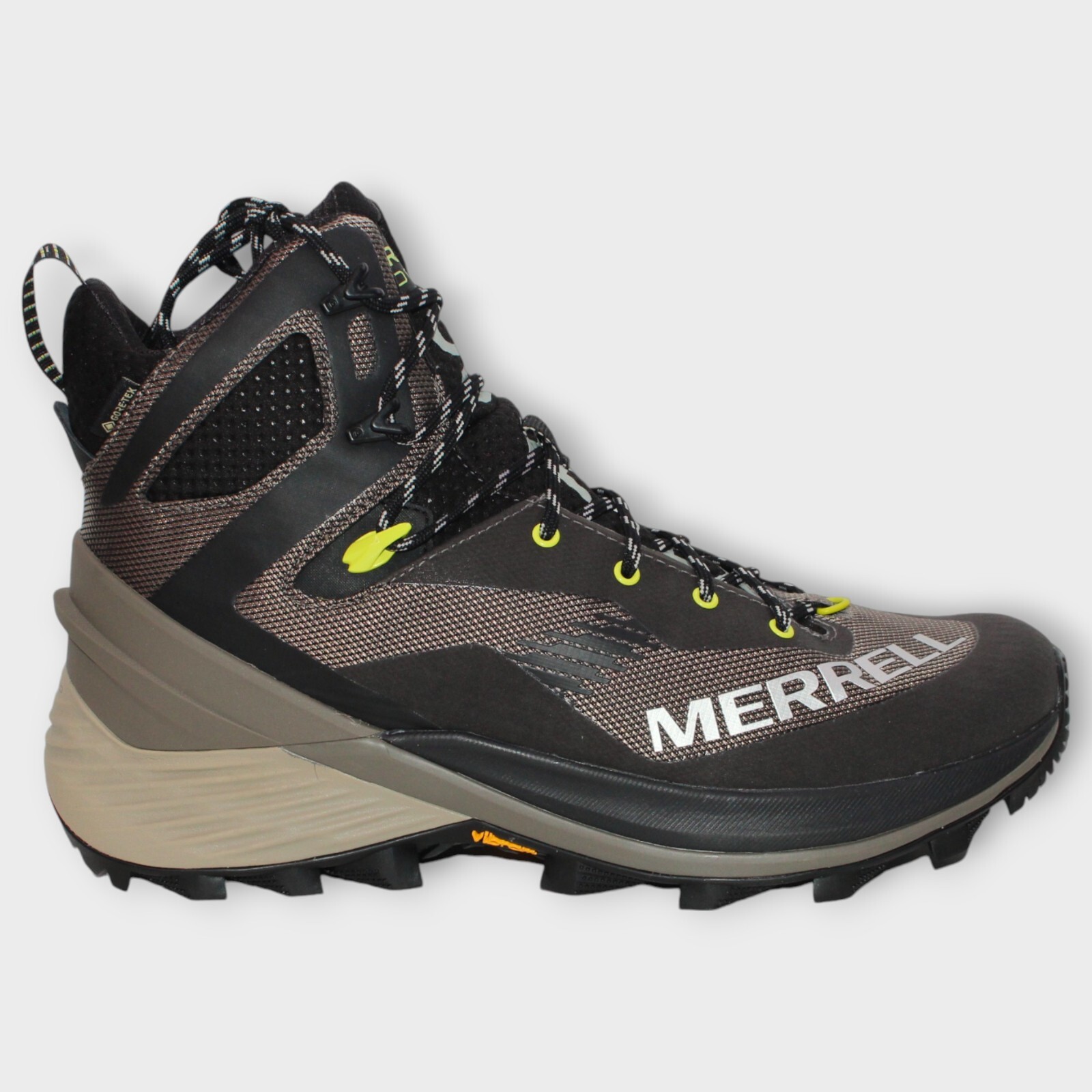 Merrell Rogue Hiker Mid GTX Boots Men's 12 Hiking Boulder Vibram ...