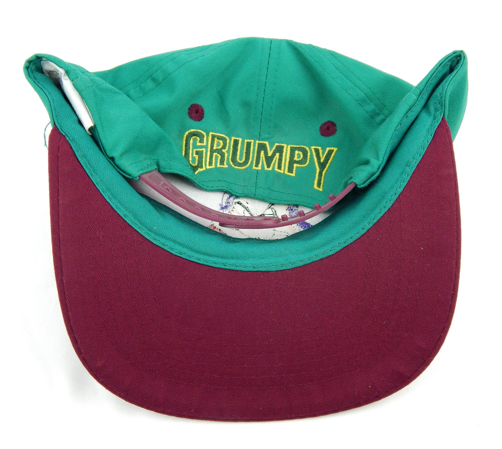 Disney Snow White Embroidered GRUMPY Dwarf Hat YOUTH / KIDS Size, Pre ...