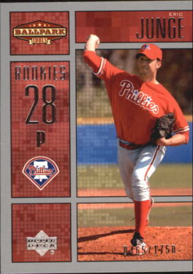 2002 Upper Deck Ballpark Idols #232 Eric Junge ROO RC /1750 - NM-MT | eBay