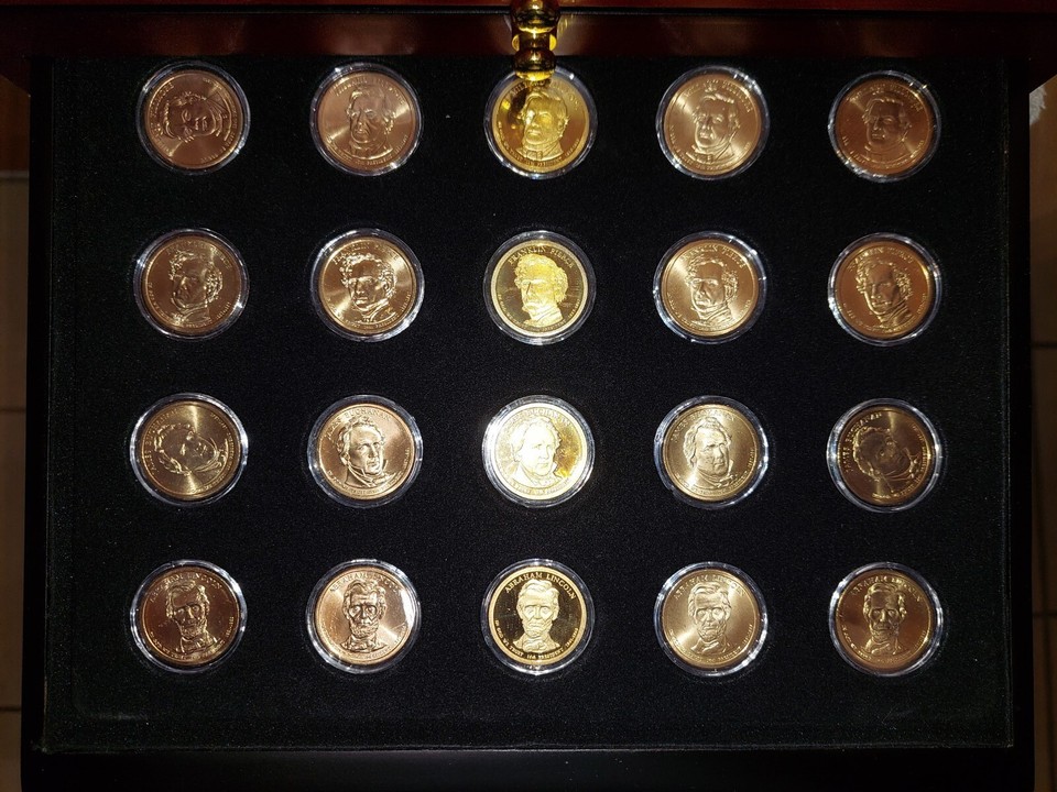 CSN Ultimate Presidential Dollar Coin Collection 2007 to 2011 - 100 ...