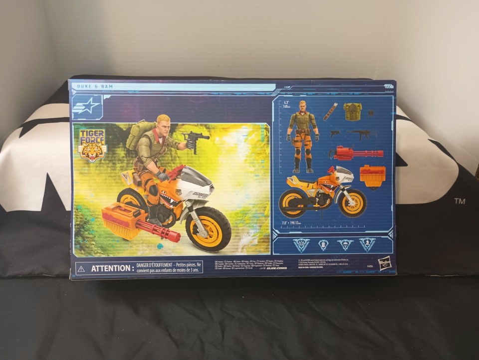 Duke & Ram Tiger Force #40 6" Scale G.I. JOE COBRA Classified Series ...