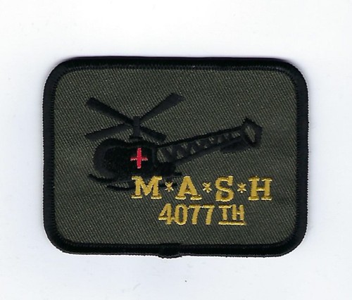 4077TH MASH HAT PATCH US ARMY DOC DOCTOR MEDIC NURSE DOC EMS EMT ...