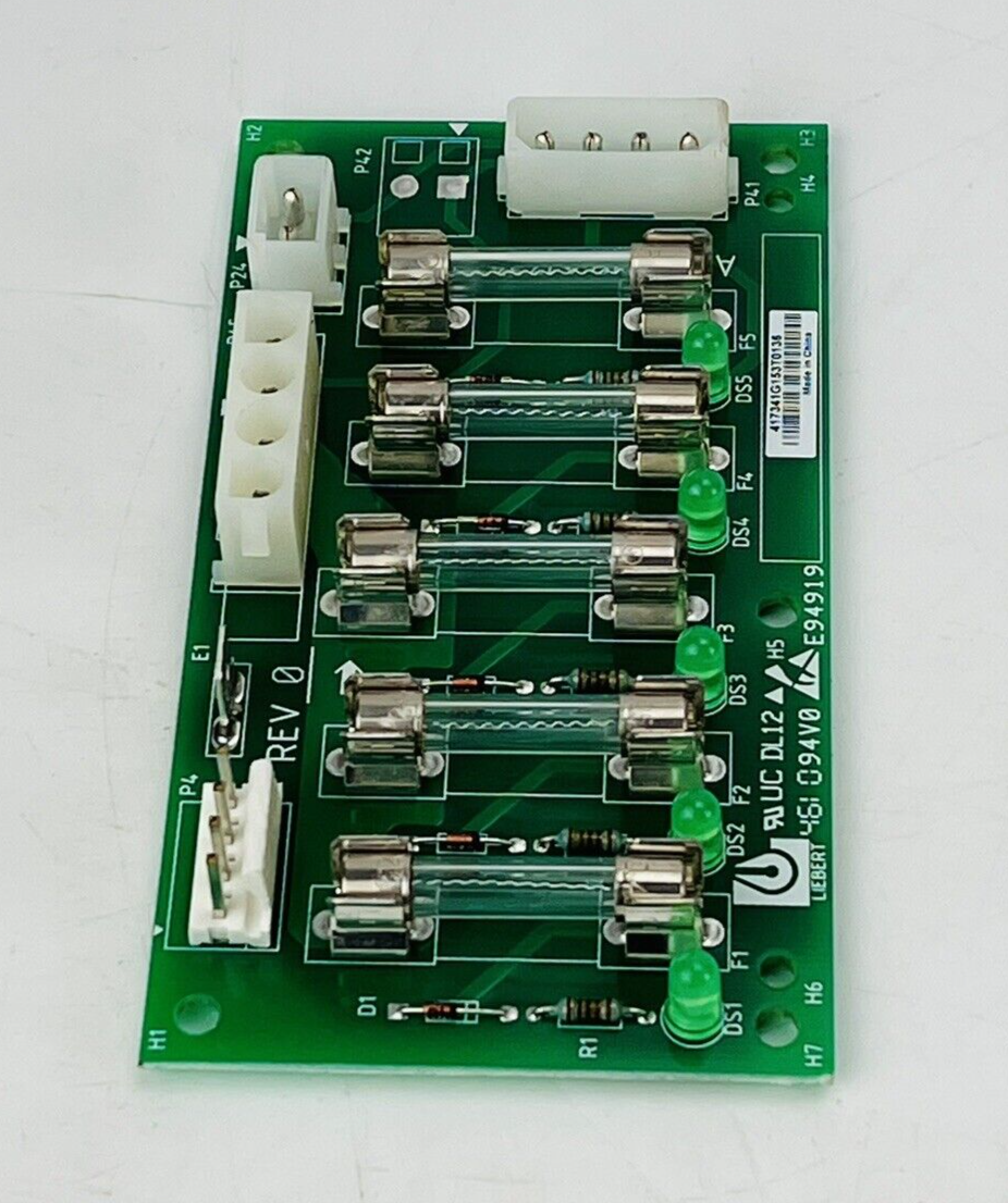 Nice! Liebert UC DL12 417341G1 Rev 0 Circuit Board *WARRANTY* | eBay