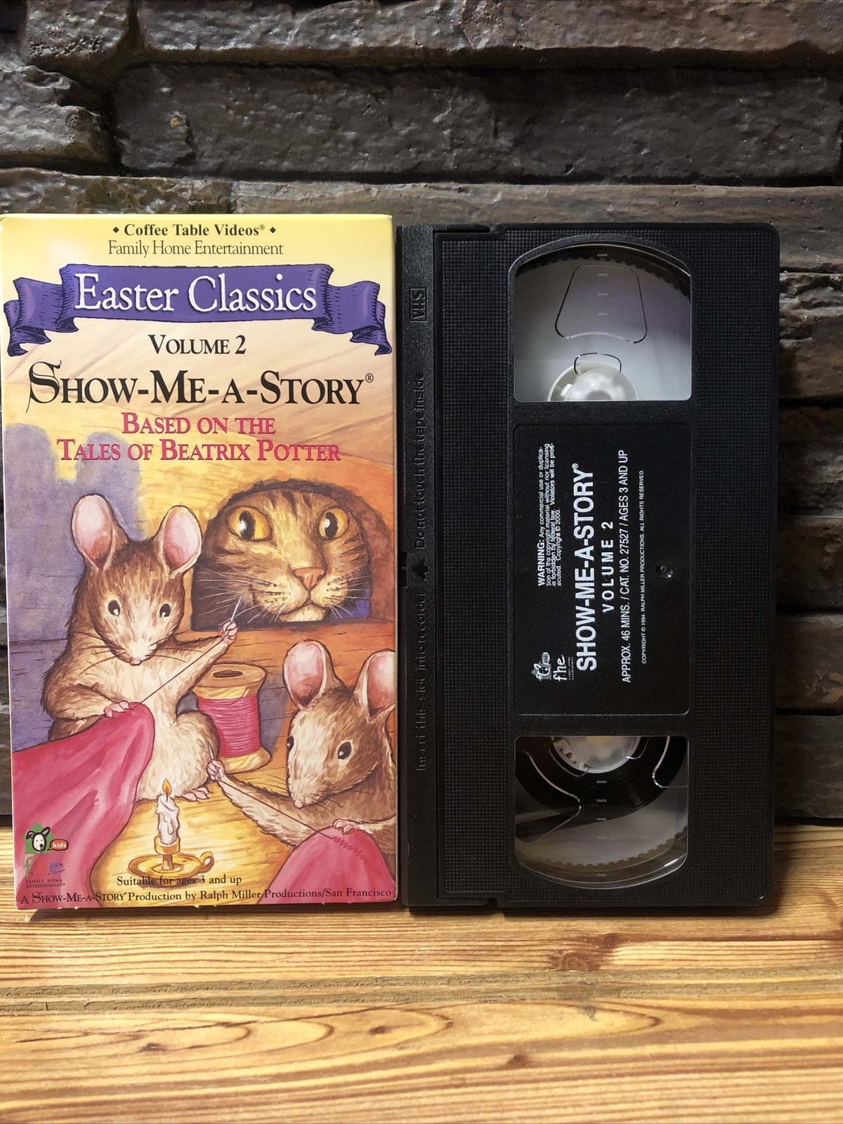 VHS-SHOW ME A STORY VOLUME 2 BASED ON TALES OF BEATRIX POTTER ...