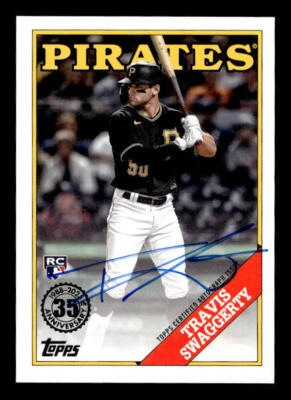 2023 Topps 1988 Baseball Autograph #88BA-TS Travis Swaggerty NM-MT Auto ...