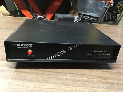 Blackbox COS II (Code Operated Switch) for connecting multiple serial ...