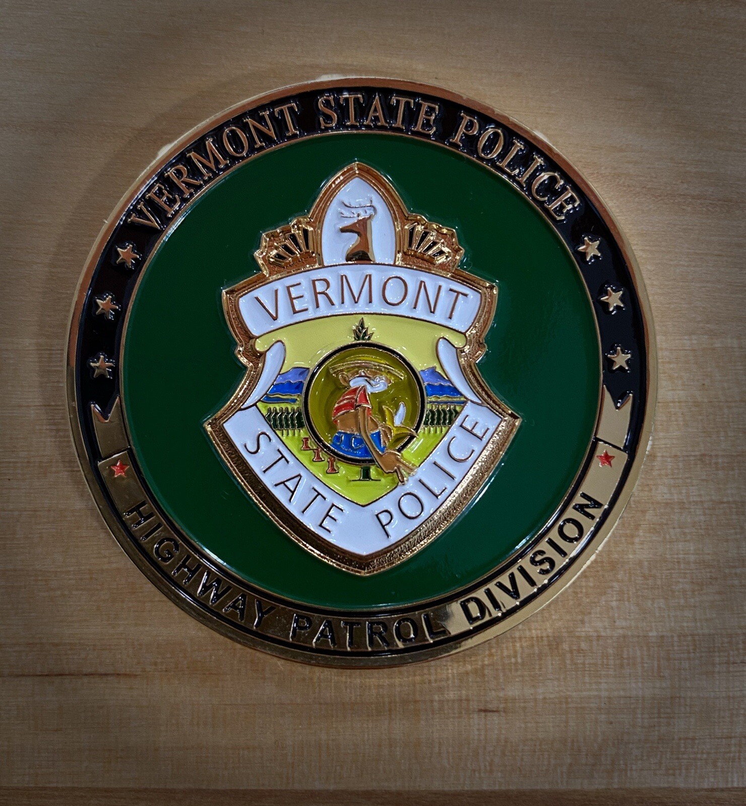 New Limited Vermont State Police Super Troopers Movie Rookie Coin | eBay