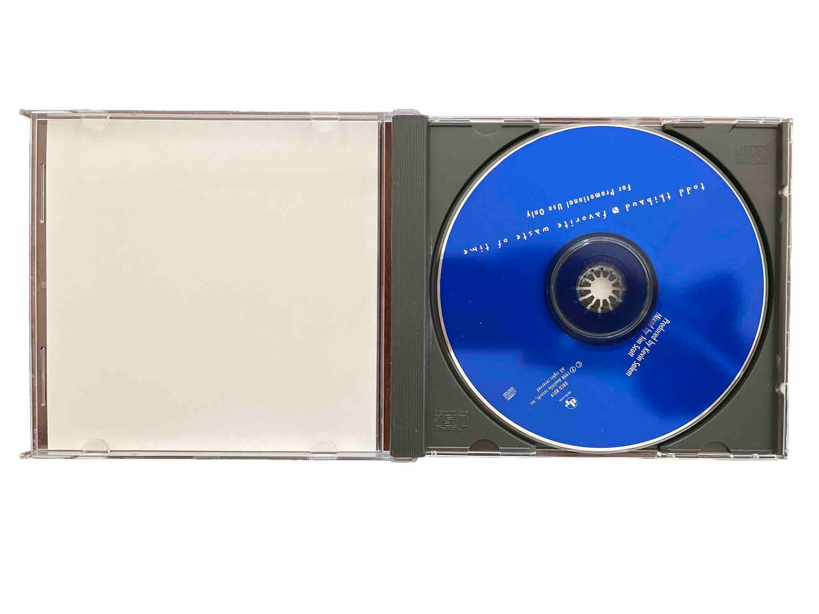 Favorite Waste of Time by Todd Thibaud (CD, Sep-1998, Doolittle Records ...
