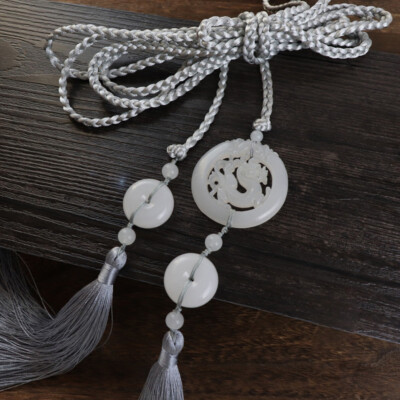 Handmade Chinese Retro Tassel Waist Rope Belt Pendant Hanfu Accessory ...