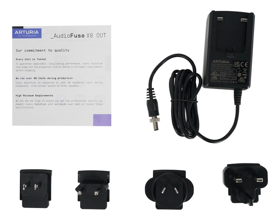 Arturia AUDIOFUSE X8 OUT Add 8 Line Outputs to Audio Interfaces, 24-bit ...