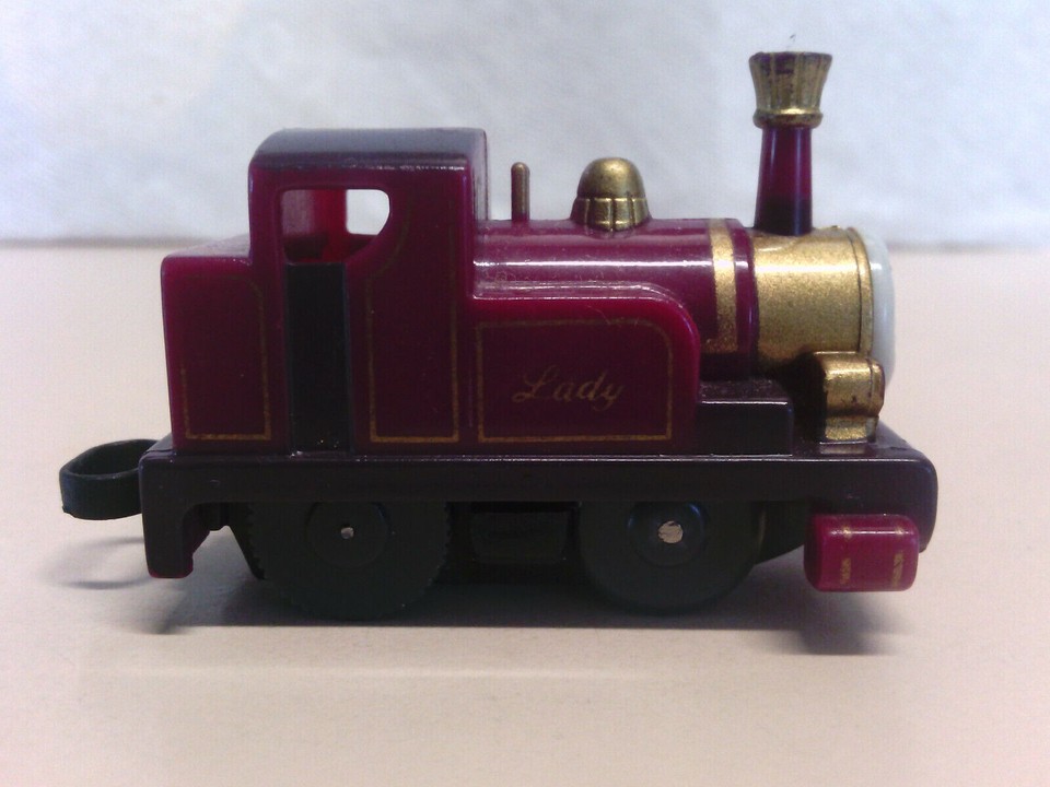 Thomas and Friends Magic Railroad Tomy Miniature Wind Up Engine Lady ...