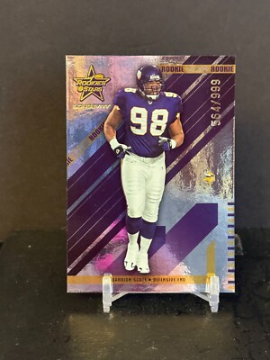2004 R&S Football Darrion Scott Longevity RC Card #157 #'ed /999 | eBay
