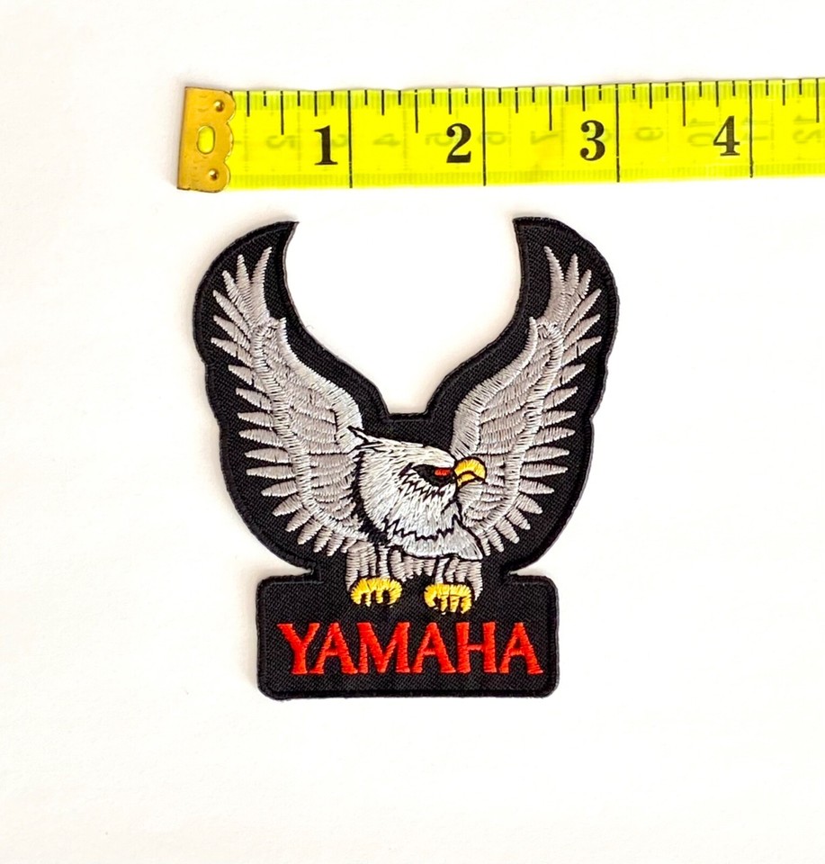 Embroidered Patch - Yamaha - Motorcycles - Racing - Eagle - NEW - Iron-on/Sew-on | eBay