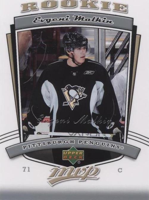 2006-07 Upper Deck MVP - Rookie Evgeni Malkin #303 (RC) for sale online ...