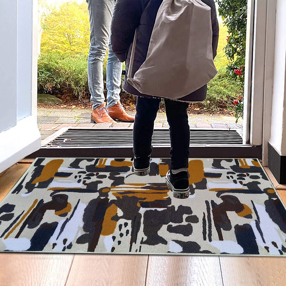 Non Slip Small Large Indoor Door Mat Washable Rugs Bedroom Kitchen ...