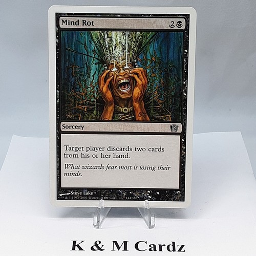 MTG - 8th Edition - Mind Rot - 144/350 | eBay
