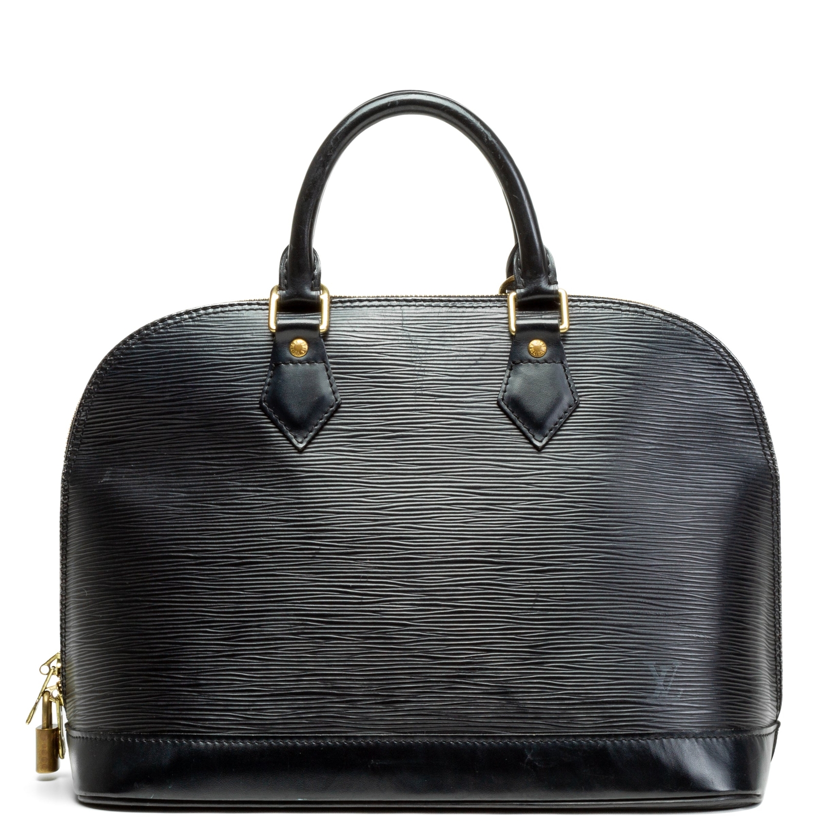 LOUIS VUITTON Epi Leather Alma PM Tote - Black -OUTLE… - Gem