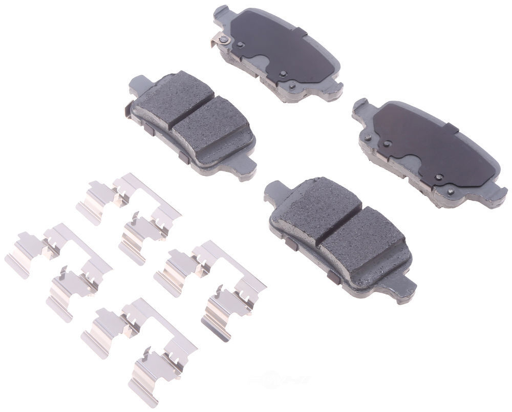 Disc Brake Pad Set-Ceramic Disc Brake Pad ACDelco 14D1857CHF1 for sale ...
