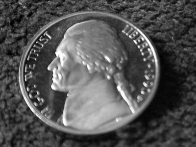 1990 S JEFFERSON NICKEL PROOF - FREE SHIPPING | eBay