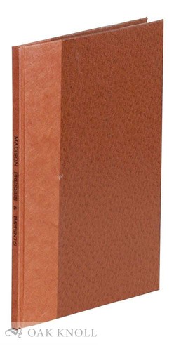 E H Mundell, compiler / MADISON PRESSES AND IMPRINTS 1980 | eBay