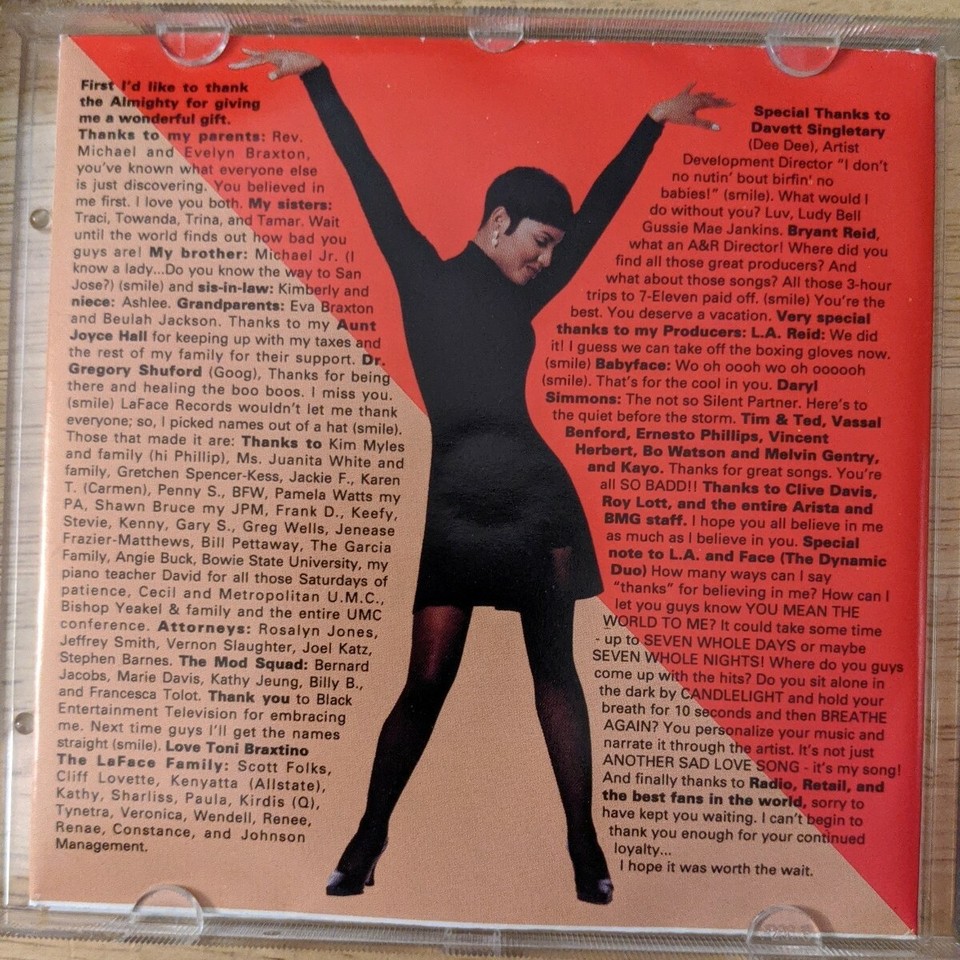 Toni Braxton by Toni Braxton (CD, Jul-1993, LaFace) 730082600729| eBay